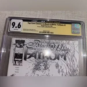 Top Cow | Other | Top Cow Classics In Black White Fathom Signed By ...